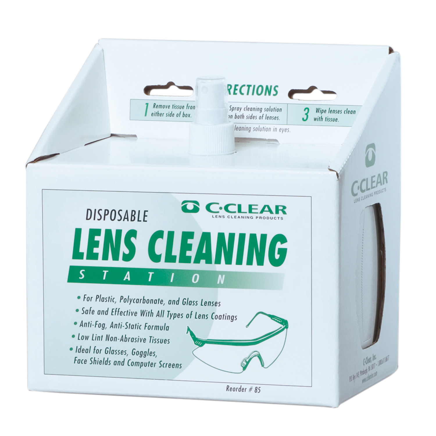 Lens Cleaning Station PA02 - Accessories - Eye protection - PPE