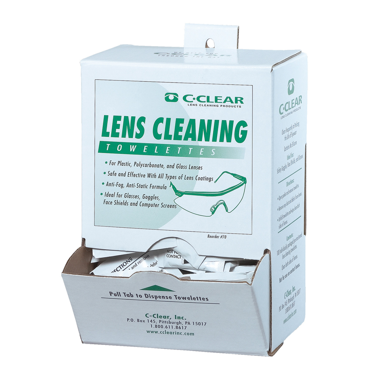 Lens Cleaning Wipes (100 towelettes) (per 100 pcs) PA01 - Accessories ...