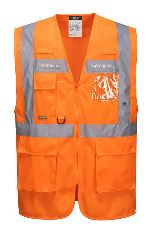 Orion LED Executive Vest L476 - Vests - High visibility - Protective ...