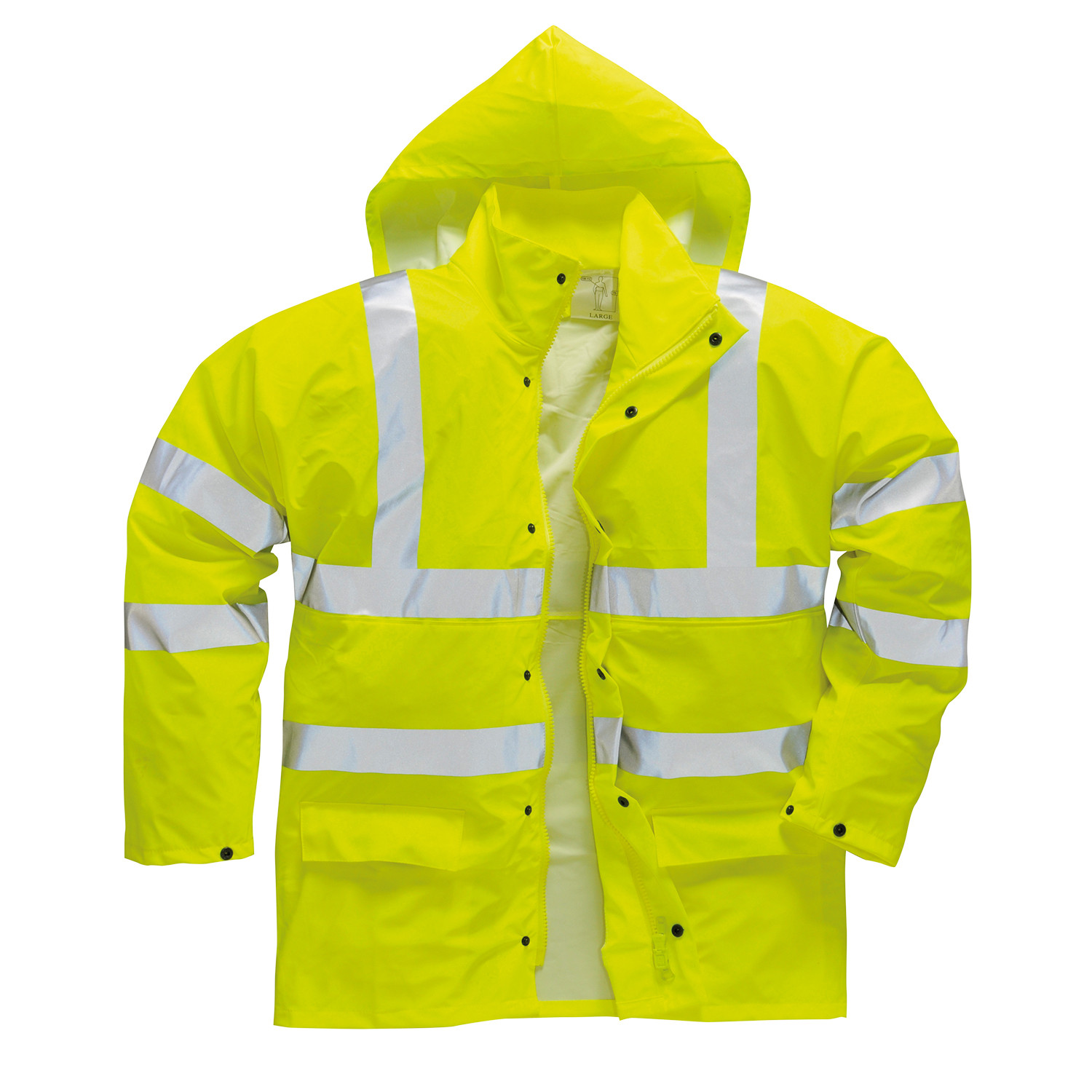 Sealtex Ultra Hi-Vis Rain Jacket S491 - High visibility - Rainwear ...